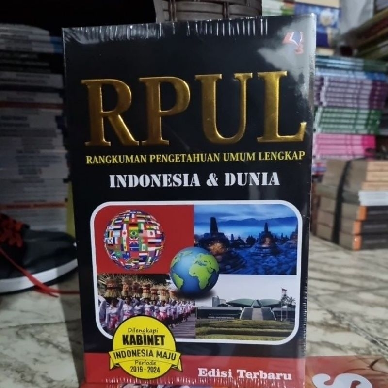 Jual Buku RPUL Indonesia dan Dunia dilengkapi Kabinet Terbaru 2019-2024 ...