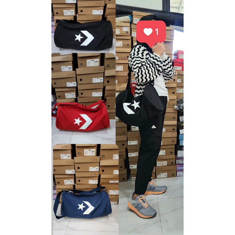 Jual Converse tas gym duffle Rolling bag | Shopee Indonesia
