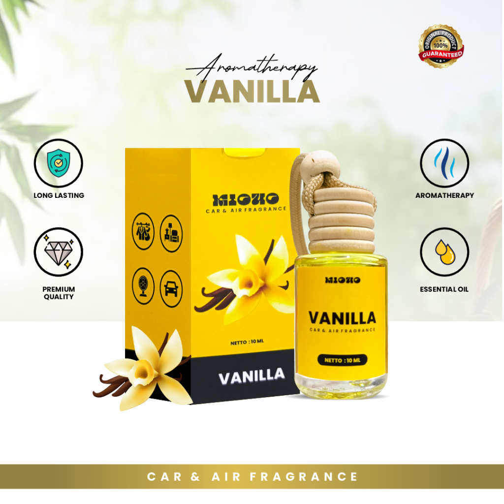 Jual Parfum Mobil Aromaterapi VANILLA 10 ML - Pengharum ruangan gantung ...