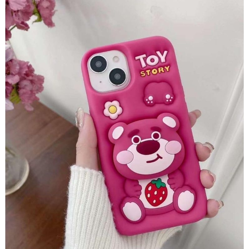 Jual LOTSO SILICON 3D PREMIUM IPHONE SERIES X XR 11 12 13 14 15 PRO ...