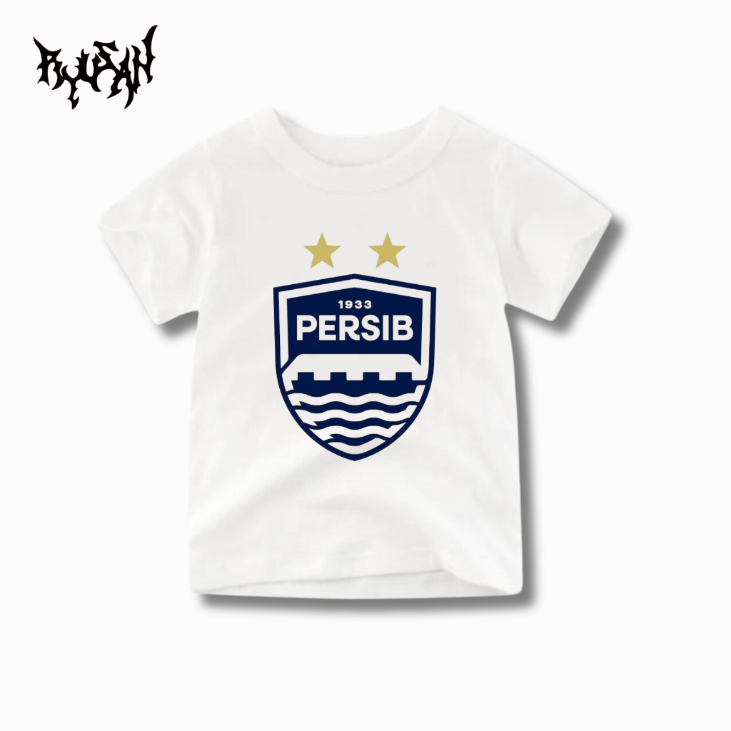 Jual Ryusan Kaos Anak Custom Nama Combed 30s Gambar Kartun PERSIB BANDUNG 06 Untuk Anak dan ...