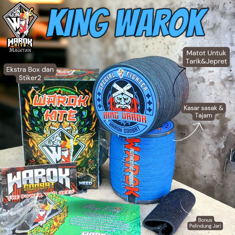 Jual Gelasan KING WAROK Original 0,22 Spesial Fighter (Untuk Tarik dan ...