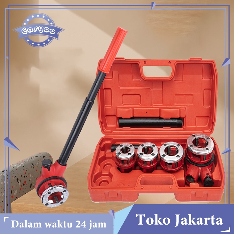Jual Senai Pipa Manual Model Ridgid 1/2" - 1 1/4 " | Ratchet Die Stock ...