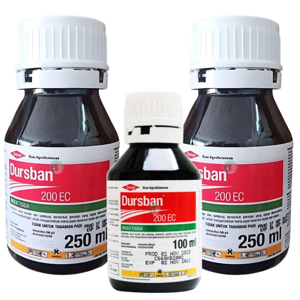 Jual Dursban 200 EC ukuran 250 ml dan 100 ml | Shopee Indonesia