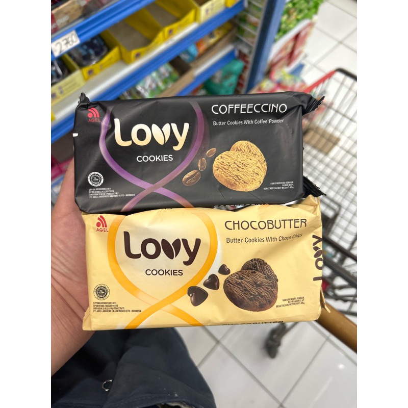 Jual LOVY cookies 80gram aneka rasa | Shopee Indonesia