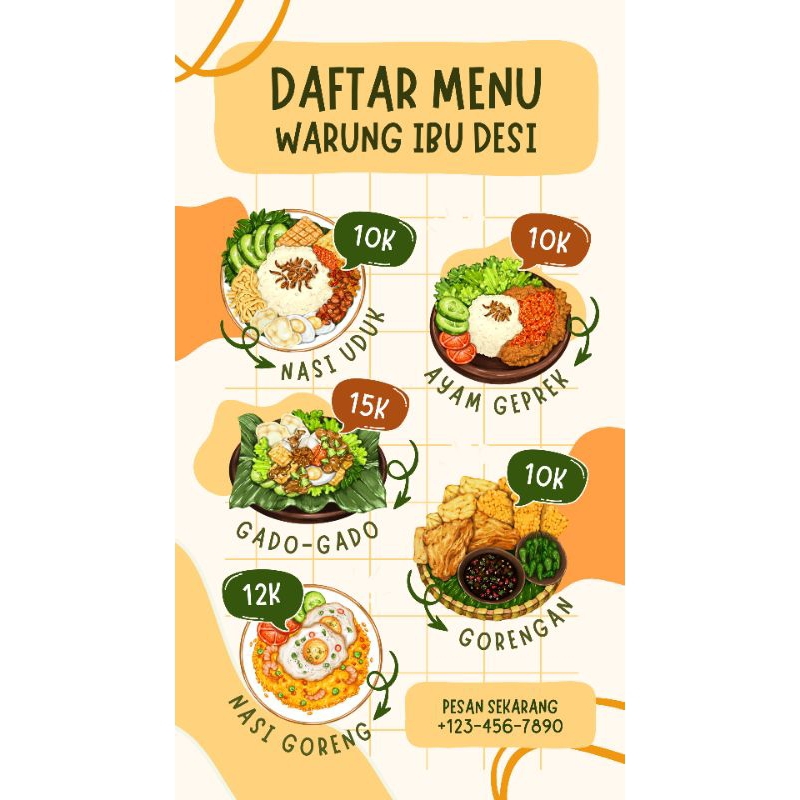 Jual Desain Menu Murah | Shopee Indonesia