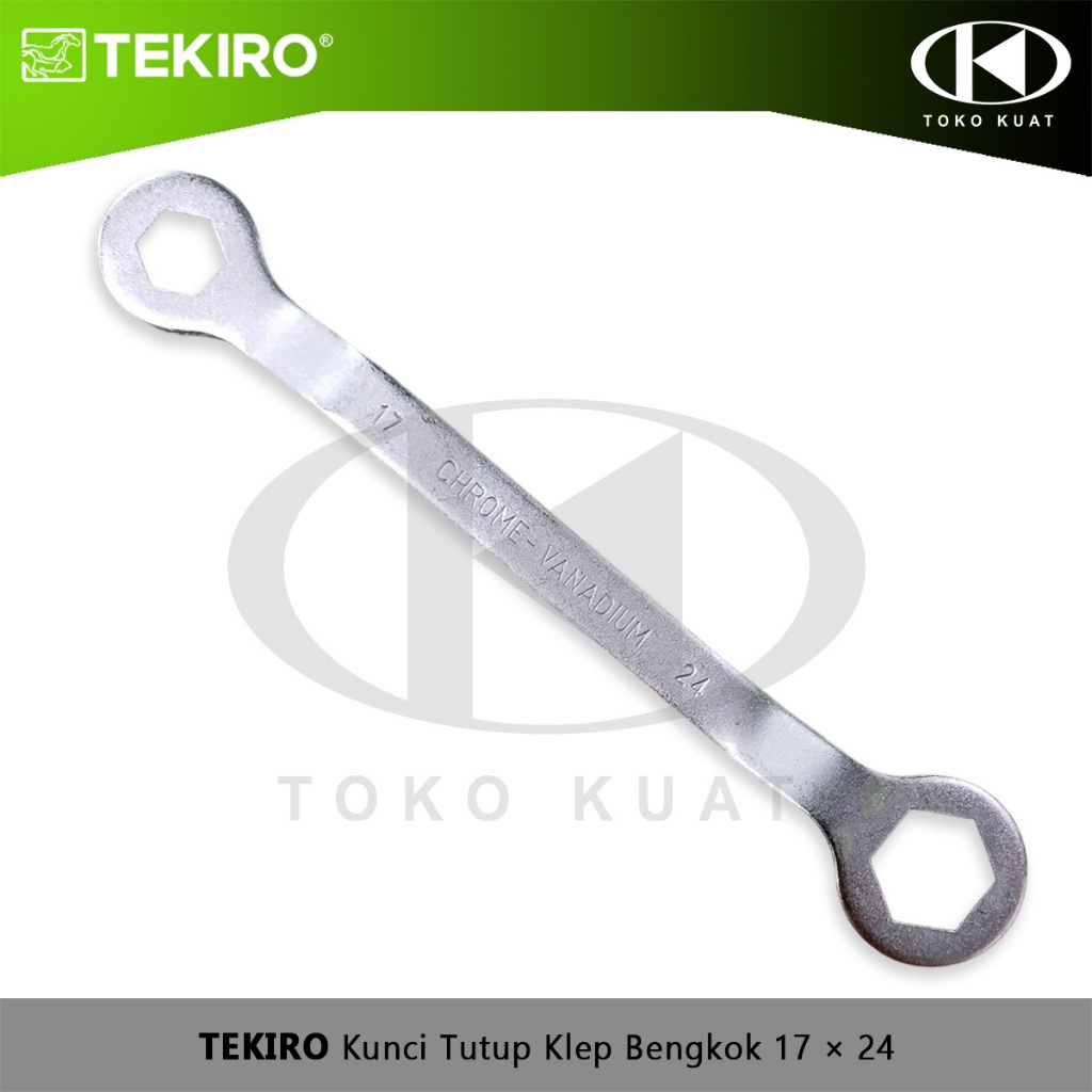 Jual Kunci Tutup Klep 17 x 24 Bengkok TEKIRO Valve Cover Wrench AU ...