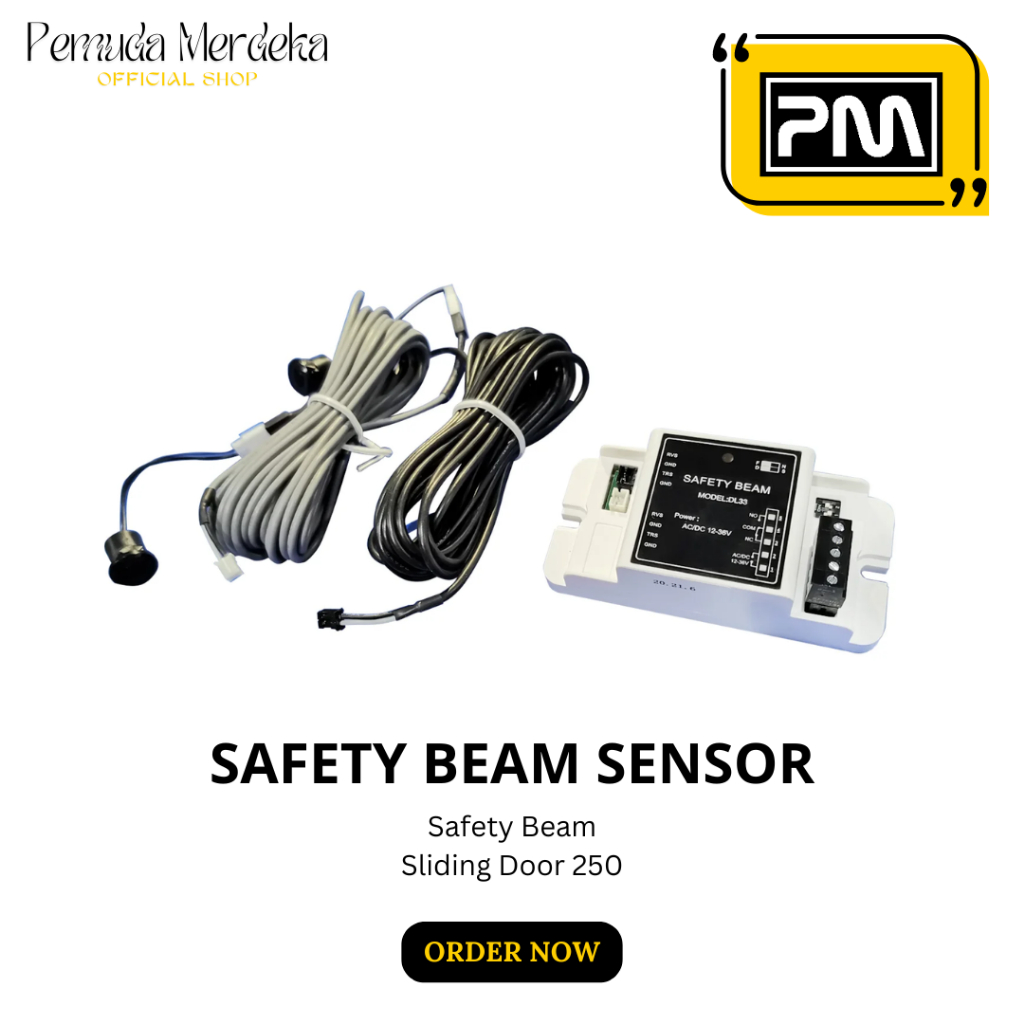 Jual Safety Beam Sensor Single Automatic Sliding Door 250 Sensor ...