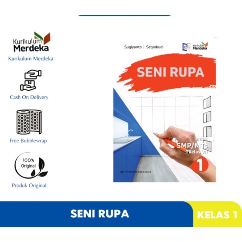 Jual SENI RUPA KELAS 7 8 SMP || KURIKULUM MERDEKA | Shopee Indonesia