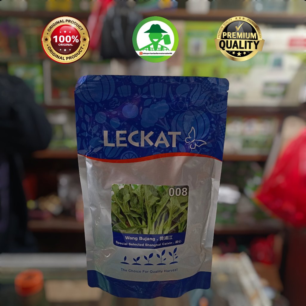 Jual Benih sawi caisim/benih sawi manis/benih sawi bunga 500 gram ...