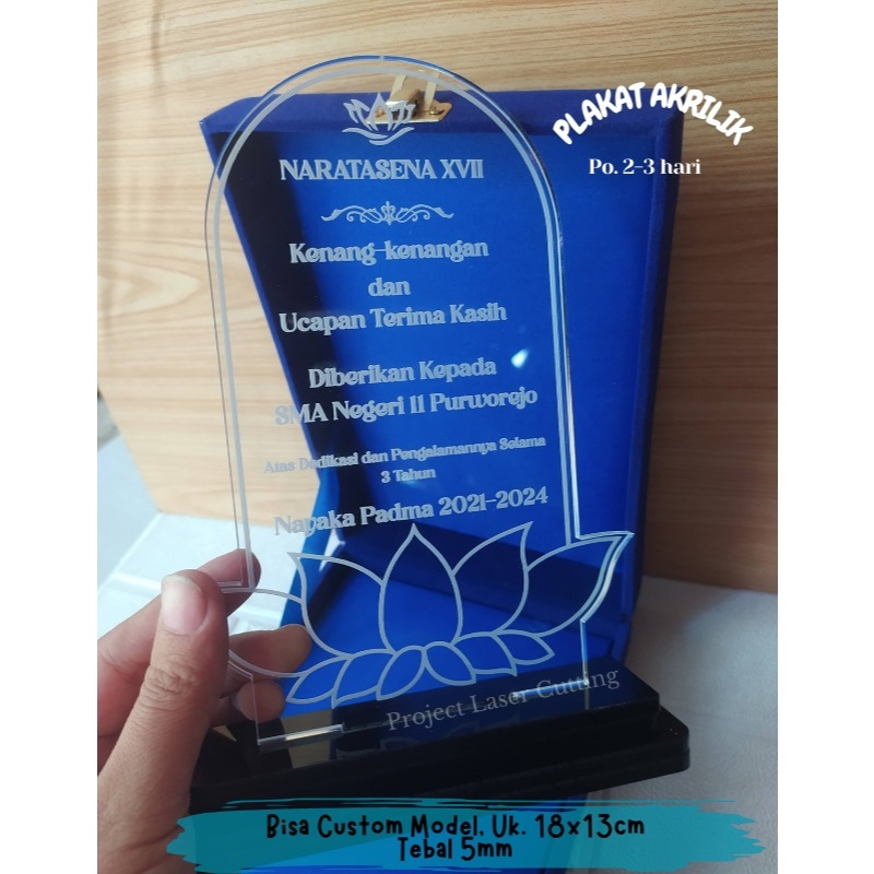 Jual PLAKAT VANDEL AKRILIK CUSTOM MODEL | Shopee Indonesia