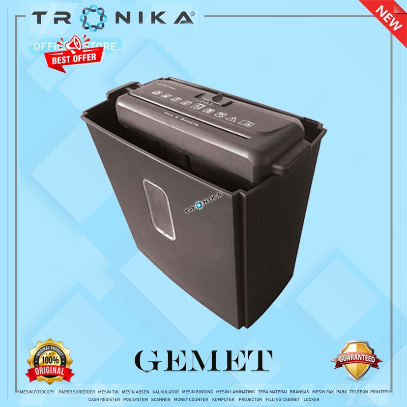 Jual Mesin Penghancur Kertas Gemet 60A Garansi Resmi | Shopee Indonesia