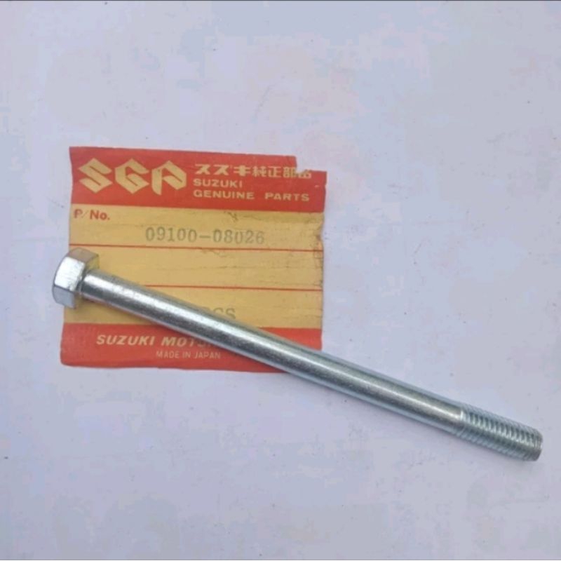 Jual baut Suzuki m8x110 RV125 09100-08026 nos original japan | Shopee ...