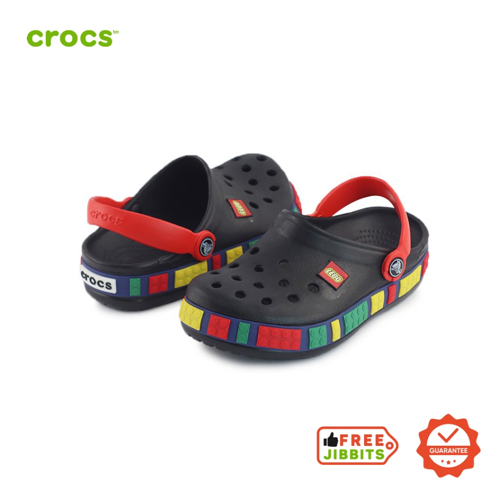 Jual [ORIGINAL] Sandal Crocs Anak Crocs Lego Kids Hitam - CM | Shopee ...
