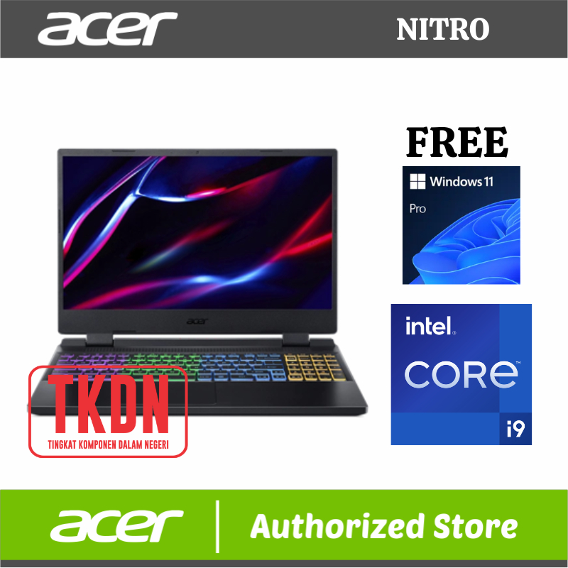 Jual ACER NITRO ANX-0001 i9 12900H 32GB 512GB RTX3070Ti 15.6" QHD W11 ...