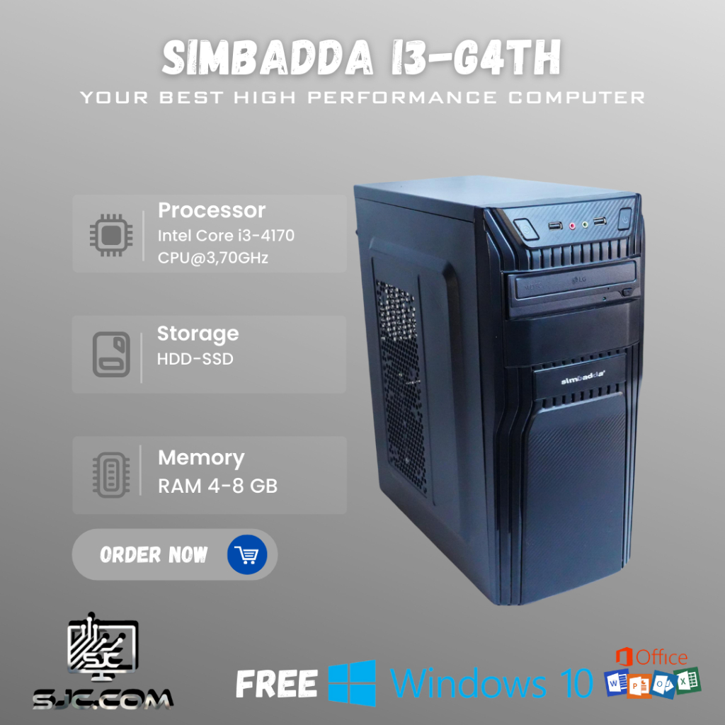 Jual PC BUILT UP MURAH core i3-i5 | Shopee Indonesia