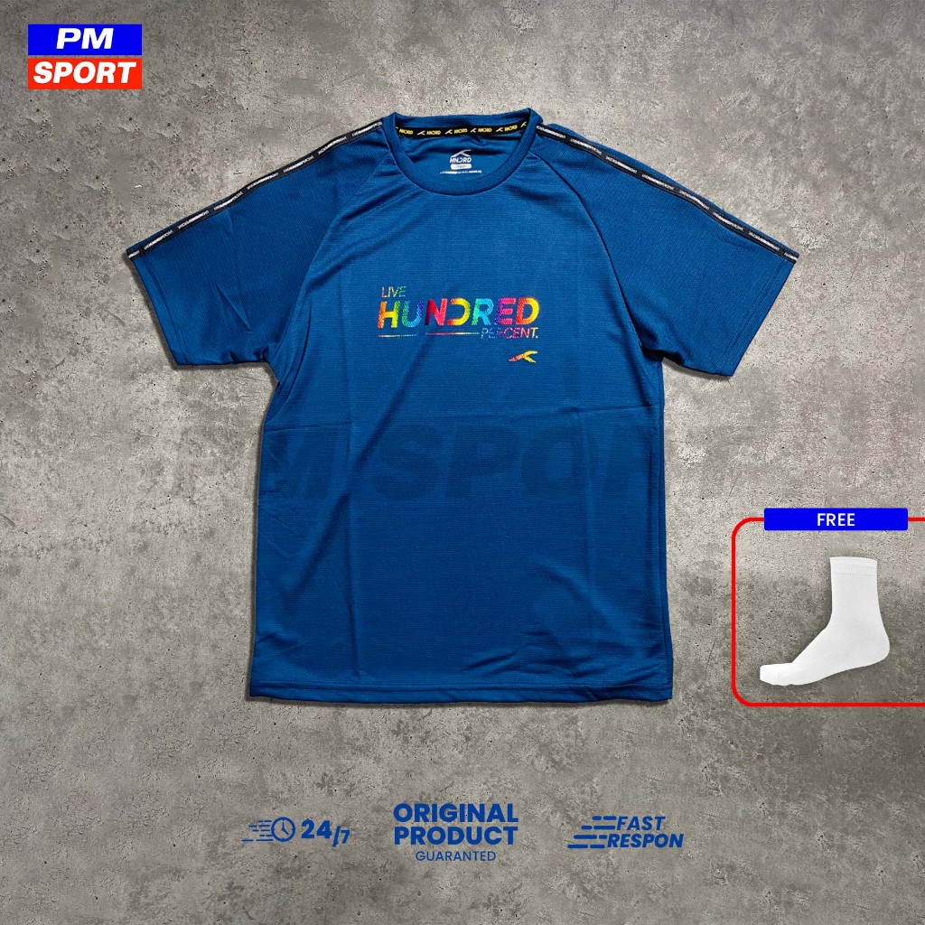 Jual JERSEY BADMINTON KAOS BAJU BULUTANGKIS HUNDRED HBTS-2M117 ORIGINAL ...