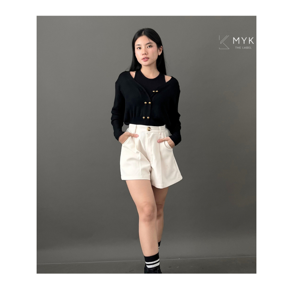 Jual MYK.TheLabel | Ornella Knit Cardigan | Cardigan wanita tangan panjang | Cardigan rajut ...