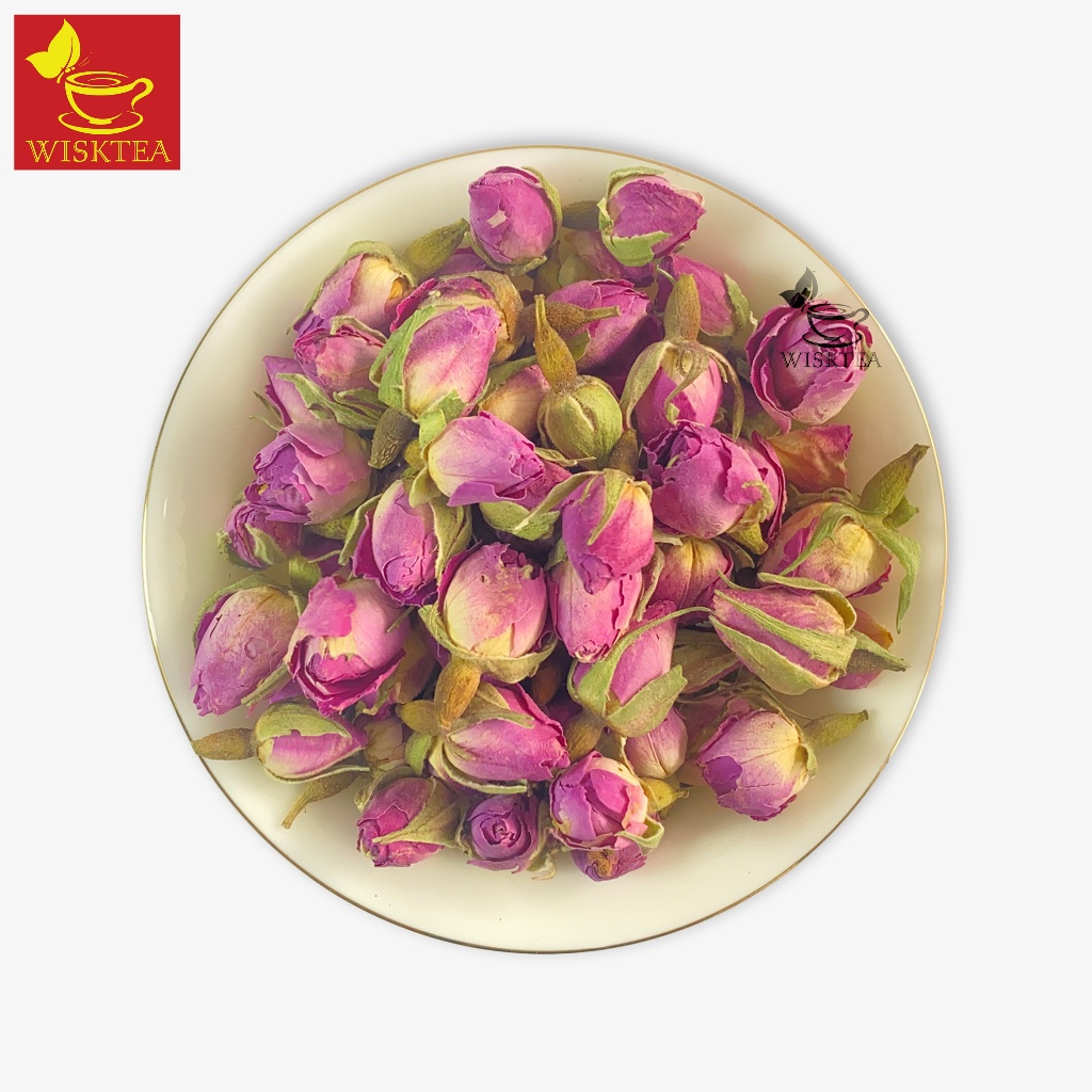 Jual Pink Rose Buds Tea 50gr / Premium Tea / Flowers Tea / Botanicals ...