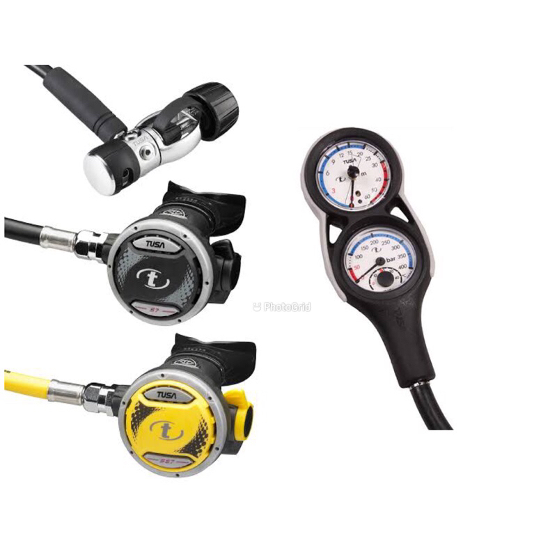 Jual Tusa Regulator Set RS-1207 Octopus & Gauge - Scuba Diving | Shopee ...