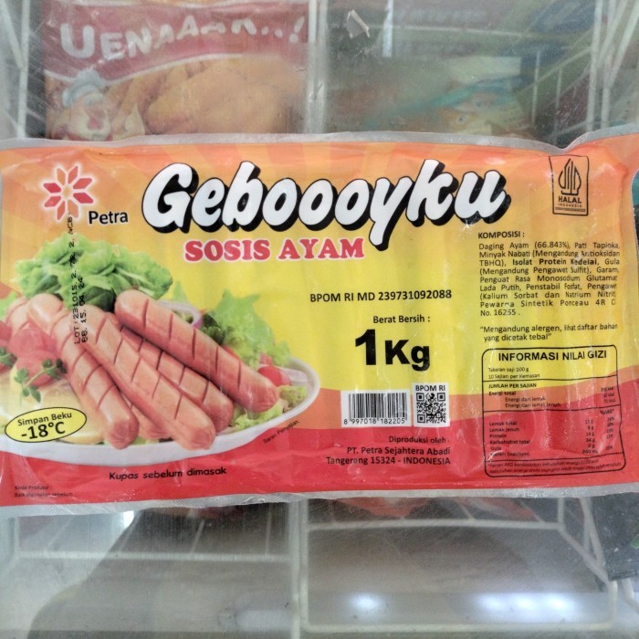 Jual Geboy Sosis Putih 1kg | Shopee Indonesia