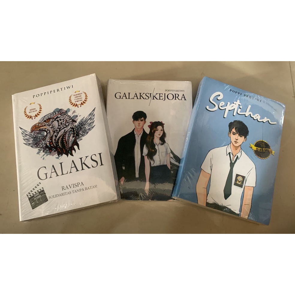 Jual PAKET 3 NOVEL Galaksi Kejora Galaksi Septihan By Poppipertiwi RUANG REMAJA KODE Z5D3 ...
