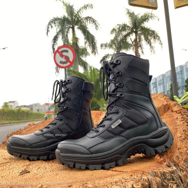 Jual Sepatu PDL TNI scurity tactical safety boots ujung besi original ...