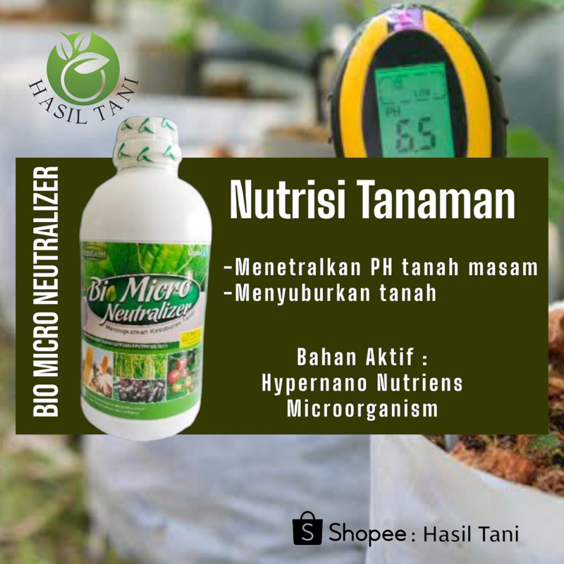 Jual BIO MICRO NEUTRALIZER 1 L (Penyubur Tanah) | Shopee Indonesia