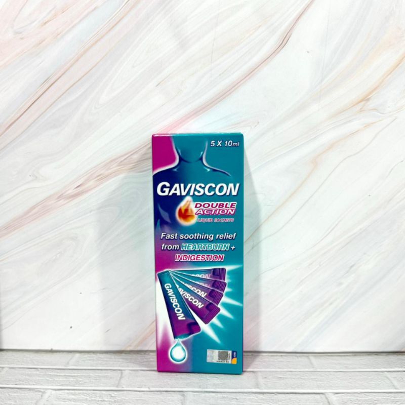 Jual Gaviscon Double Action Sachet - 5x10ml | Shopee Indonesia