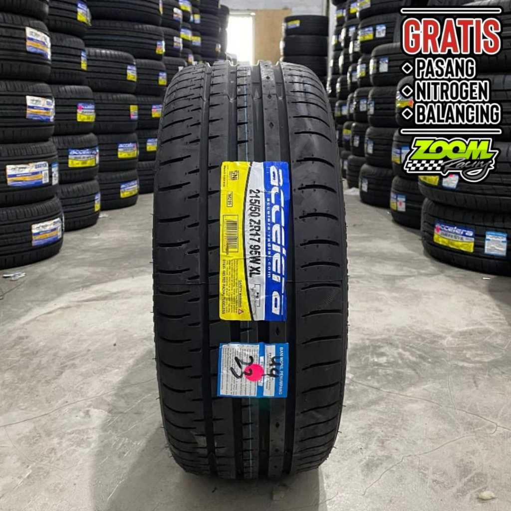 Jual Ban Mobil Tubles Radial Ring 17 Ukuran 215 50 R17 Merk ACCELERA PHI | Shopee Indonesia
