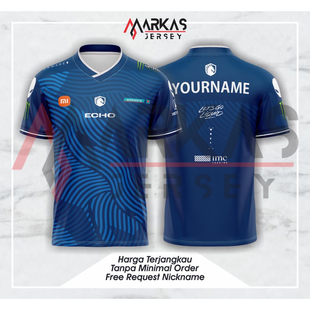 Jual JERSEY BAJU KAOS LIQUID ECHO ESPORTS FILIPINA NEW 2024 MPL PH SEASON 13 MOBILE LEGENDS AOV ...