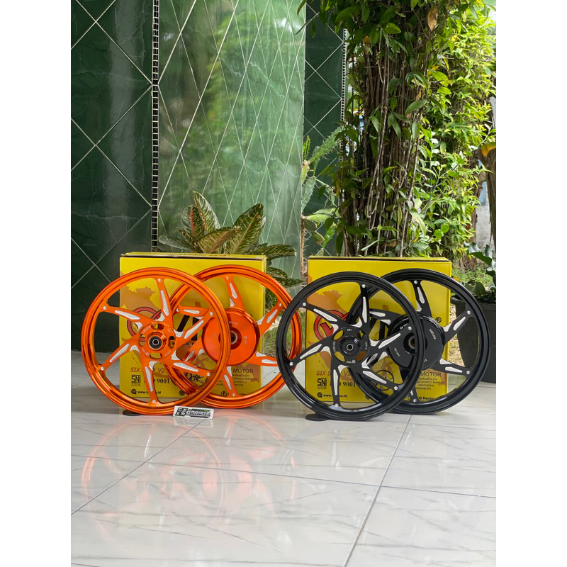 Jual Velg Racing Vnd Six Star V2 1.60x14 1.85x14 Beat Scoopy Genio Vario 110 Vario 125/ Vario ...