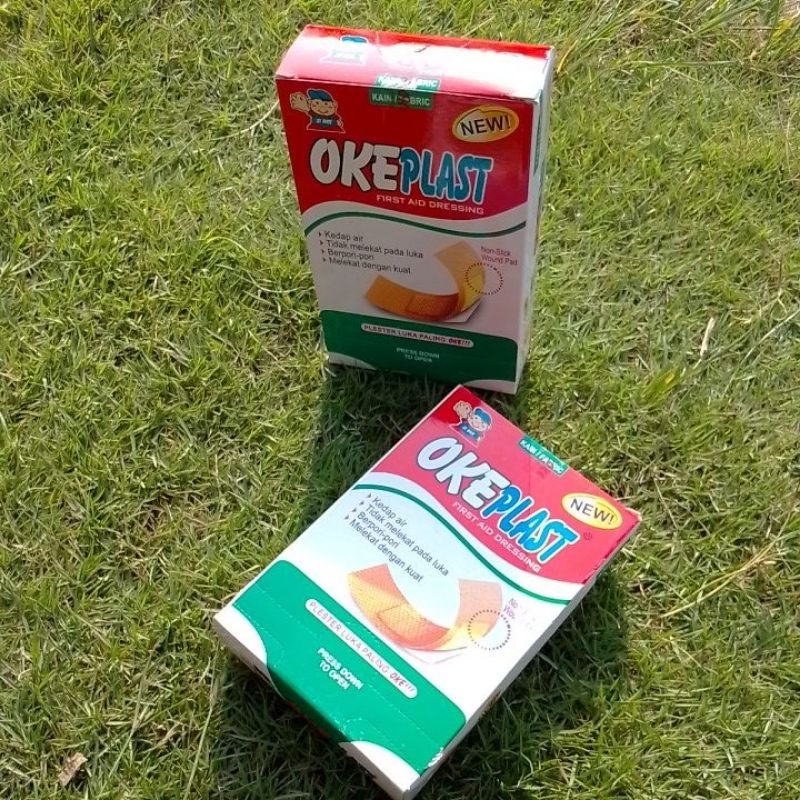 Jual (1Box)Okeplast Plester Luka isi 100 lembar/Obat Luka | Shopee ...
