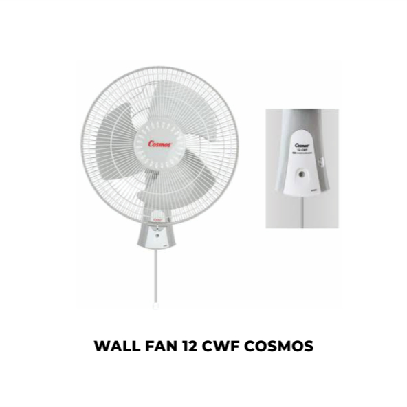 Jual WALL FAN 12 CWF COSMOS/Kipas Angin Dinding/Kipas Angin Cosmos | Shopee Indonesia