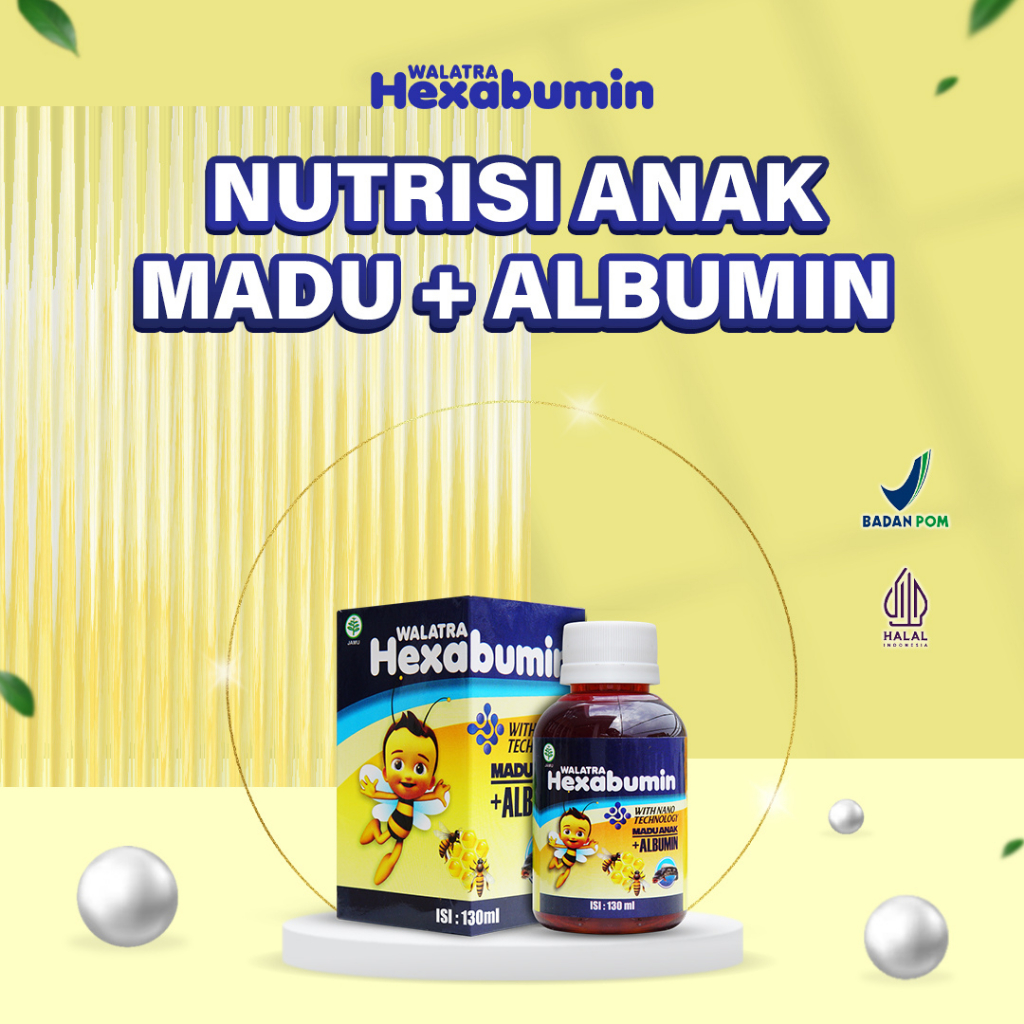 Jual Walatra HEXABUMIN 100% Original - Suplemen Kesehatan dan Tumbuh ...