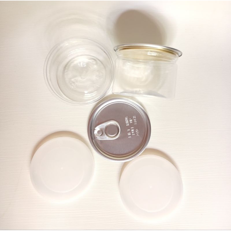 Jual Pet Can 75×50 (150ml ) / Botol Sambal/Botol Pet Can/Can Seamer ...