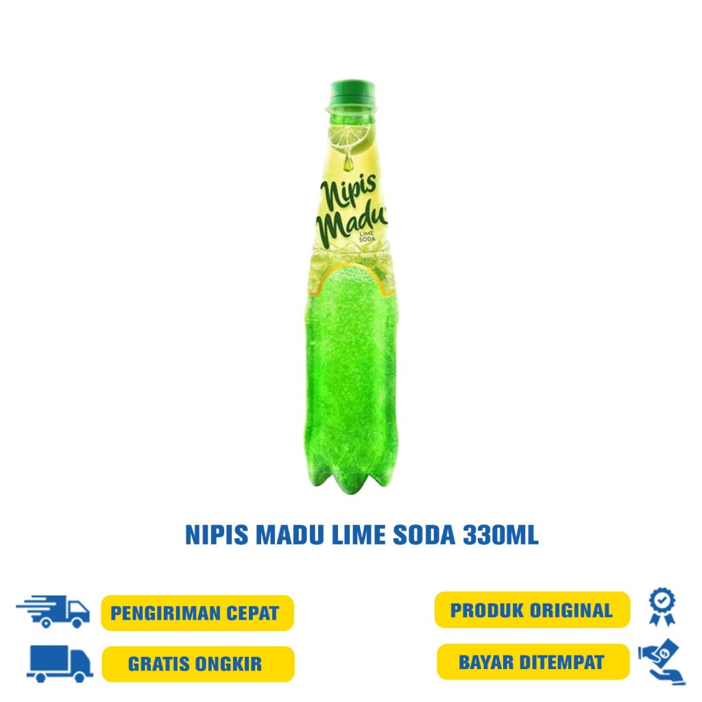 Jual NIPIS MADU BOTOL LIME SODA 330ML / MINUMAN BERSODA | Shopee Indonesia