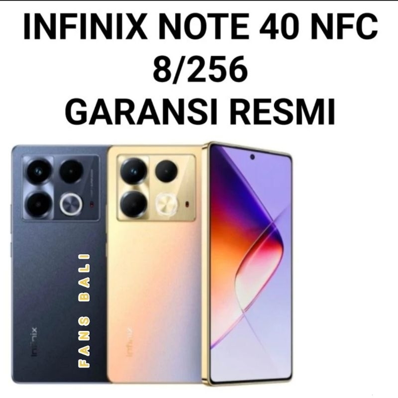 Jual Infinix Note 40 Nfc Ram 8+8/256 Gb LAYAR Amoled Garansi resmi ...