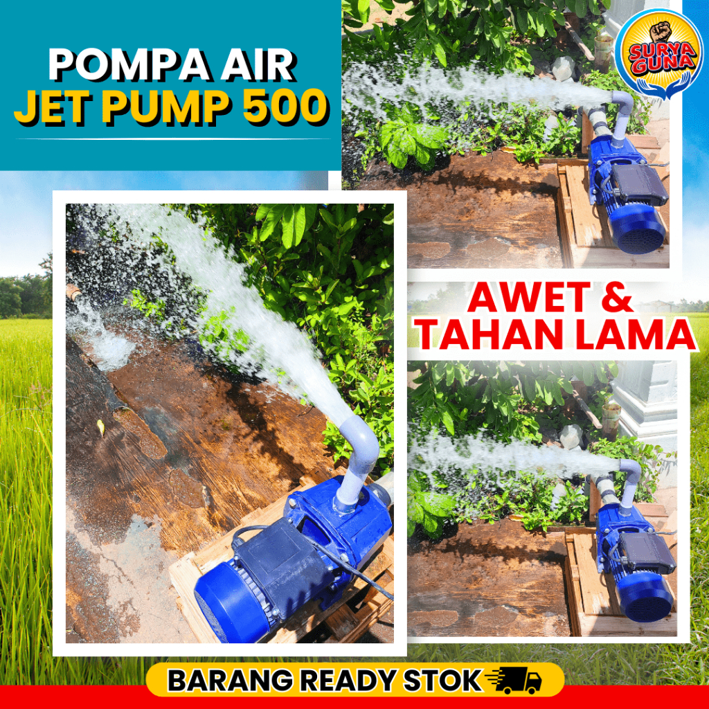Jual Pompa air modifikasi listrik jet pump 500 semburan super besar ...