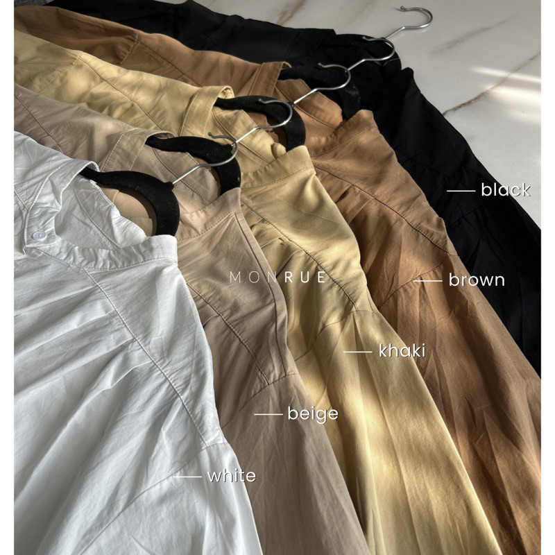 Jual MONRUE — Miu Oversized Shirt | Shopee Indonesia