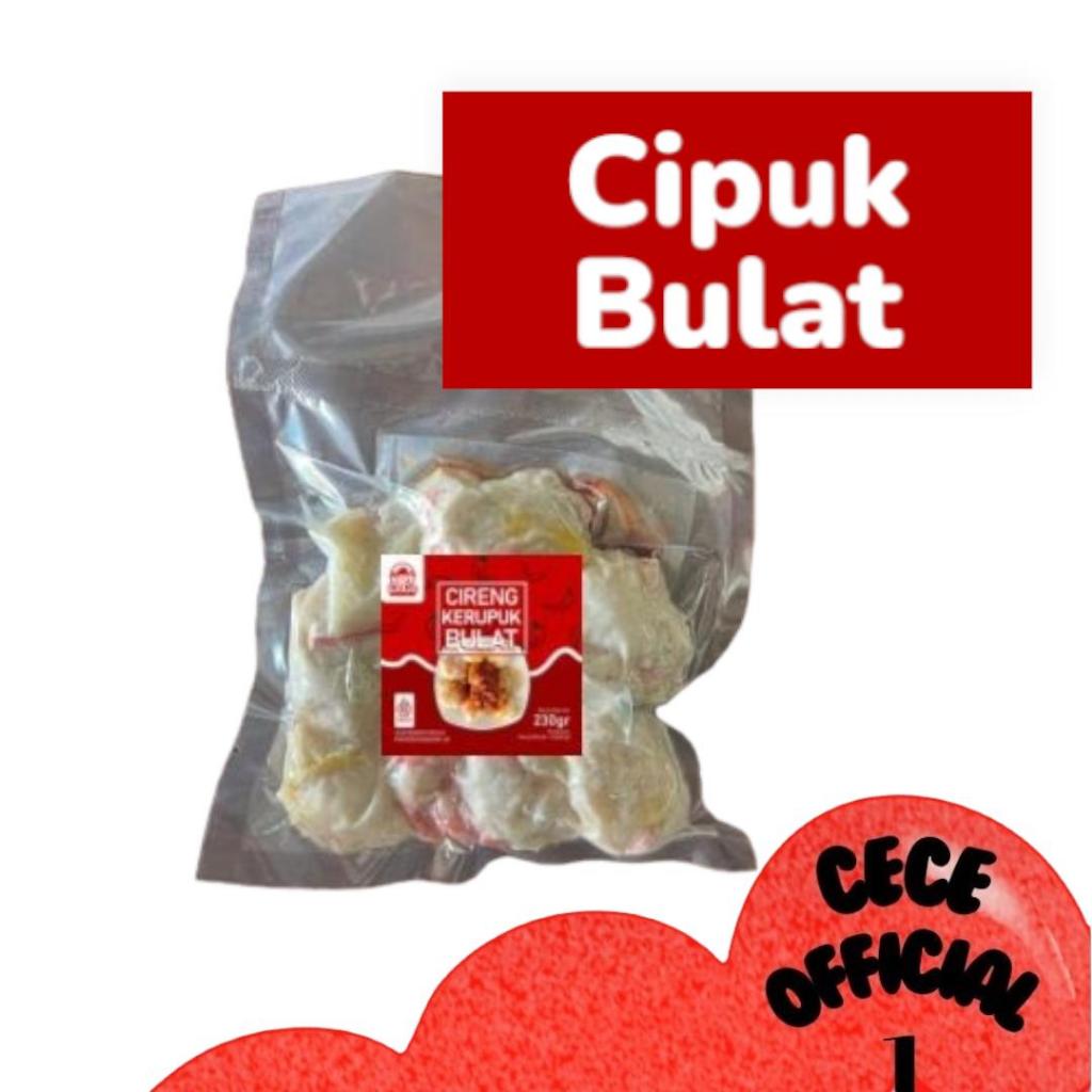 Jual Cemilan Cipuk Chili Oil Cipuk Bulat | Shopee Indonesia