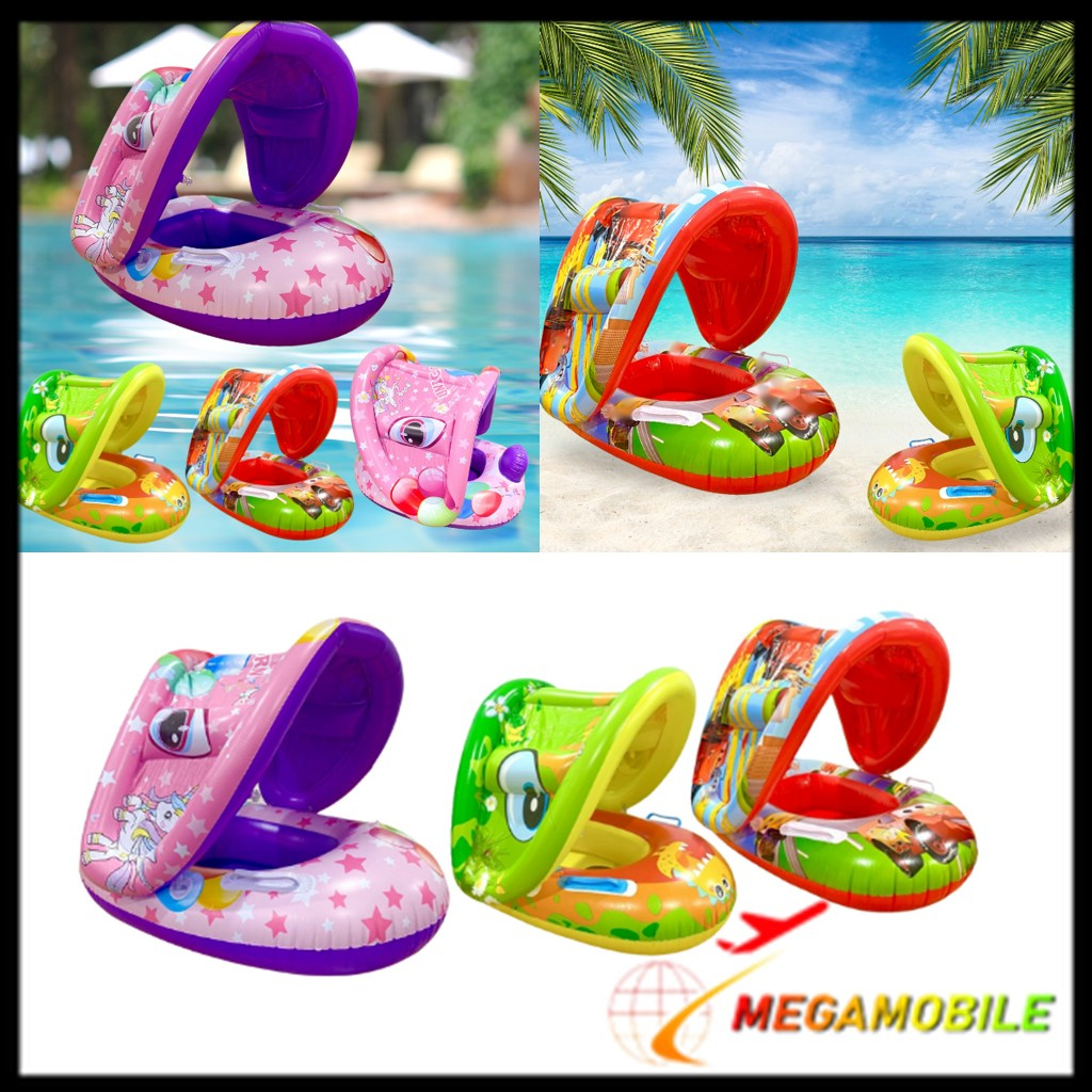 Jual MM Pelampung Duduk Karakter Inflatable Boat Float Ban Renang ...