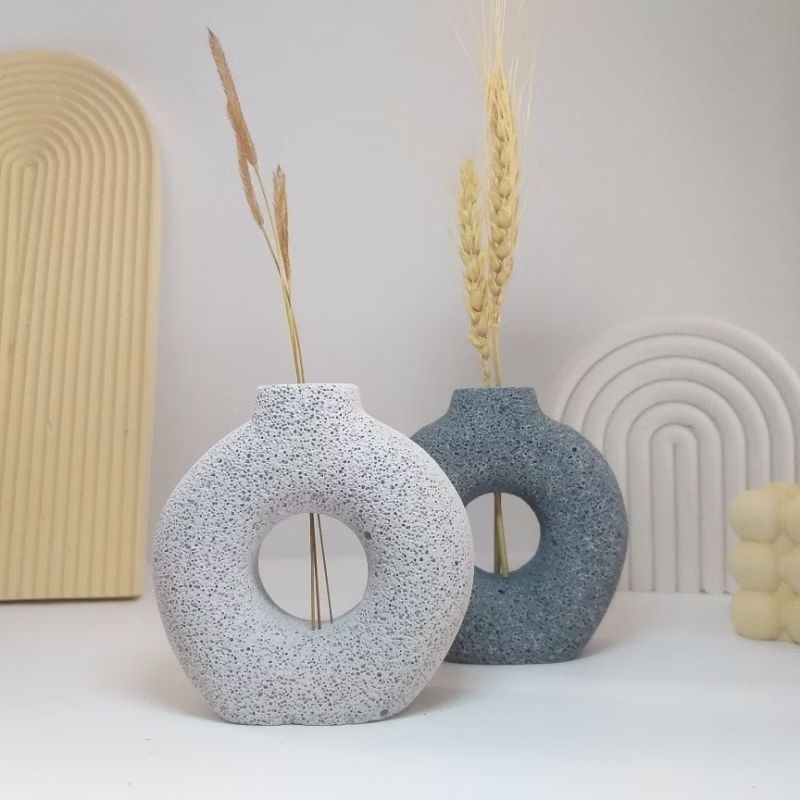 Jual Vas bunga Aesthetic / Vas mini / vas unik / dekorasi rumah ...