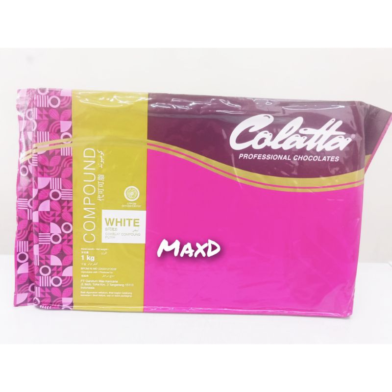 Jual Colatta Compound White / Putih Cokelat Batang 1kg (EXP. 15 MEI ...