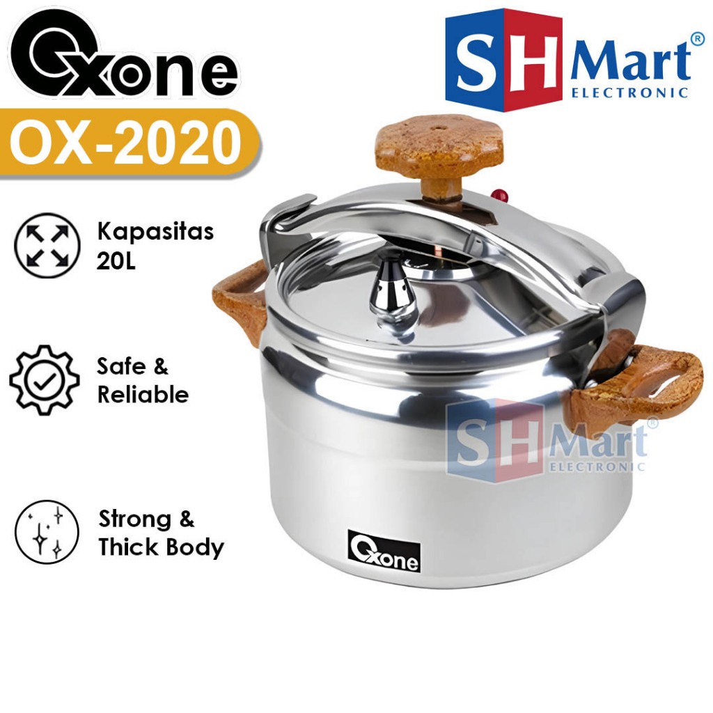 Jual OXONE ALUPRESS COOKER PANCI PRESTO ALUMINIUM KAPASITAS 20 LITER OX-2020 OX2020 ORIGINAL ...
