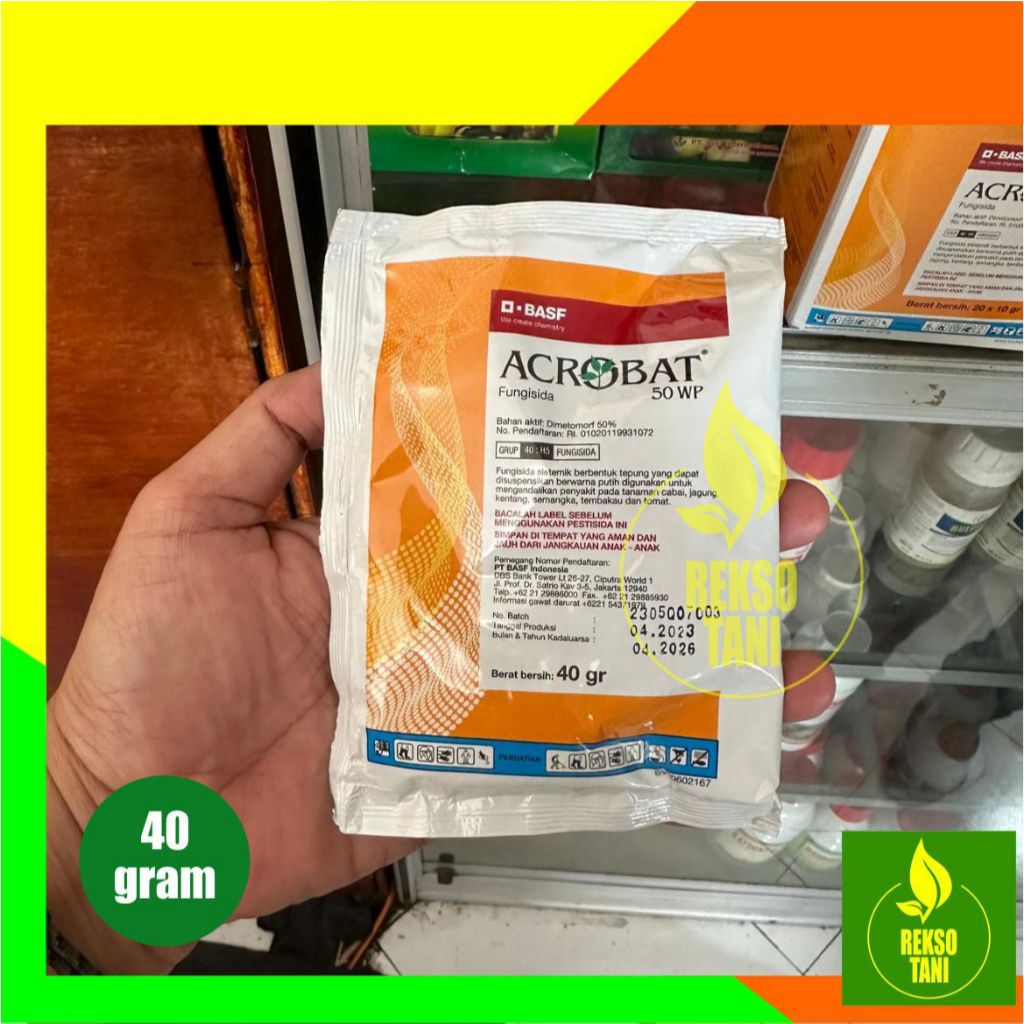 Jual Fungisida ACROBAT 50 WP kemasan 40 gram | Shopee Indonesia