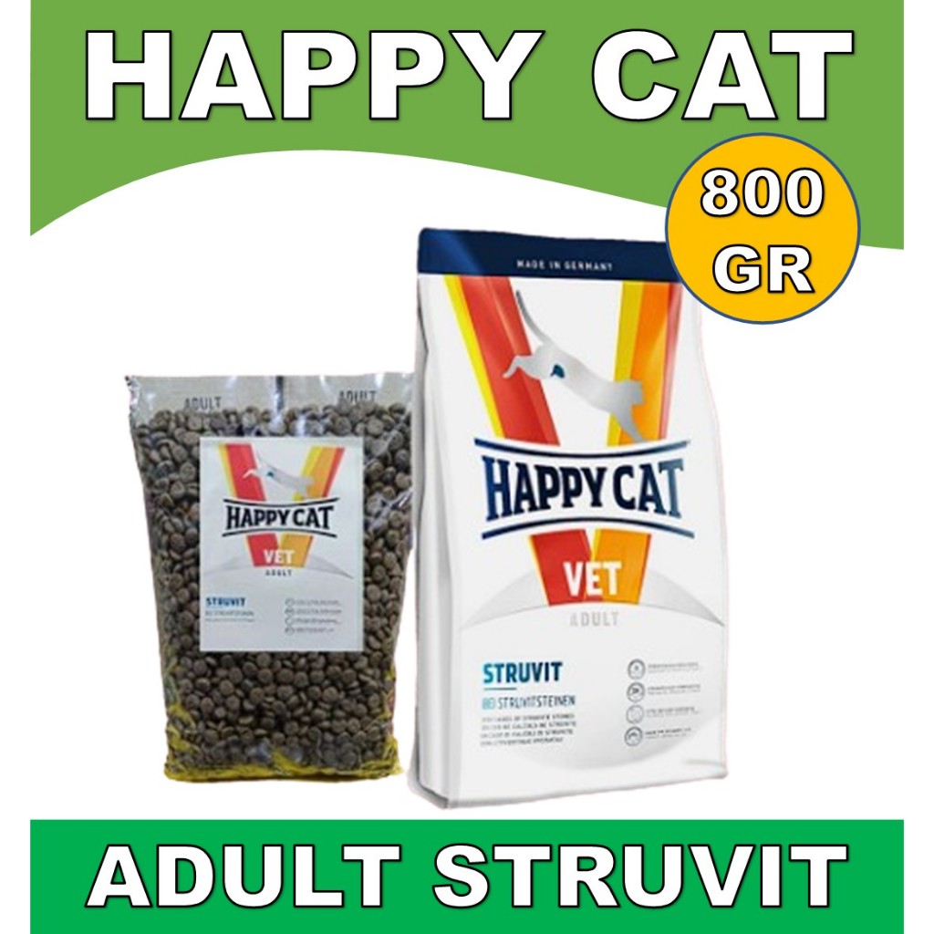 Jual Happy cat vet struvit urinary so 800gr repack | Shopee Indonesia