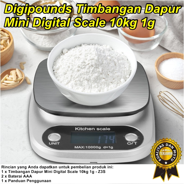 Jual Timbangan Dapur Digital 10 kg Premium Kitchen Scale Akurasi 1 Gram ...