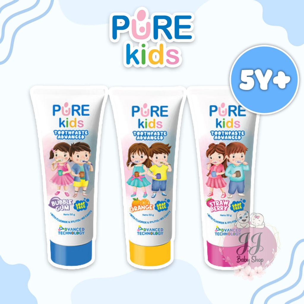Jual Pure Kids Toothpaste Advanced Pasta Gigi Anak 50g(5 Tahun+ ...