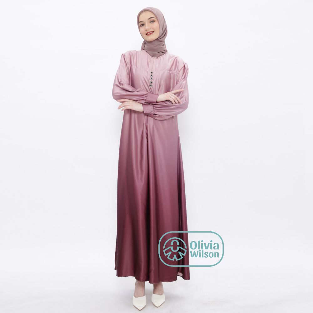 Jual Gamis muslimah abaya terbaru | Dress Muslim Korea Bahan Armani ...